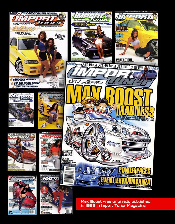 Max Boost! The Original Import Tuner Racing Comic | Indiegogo