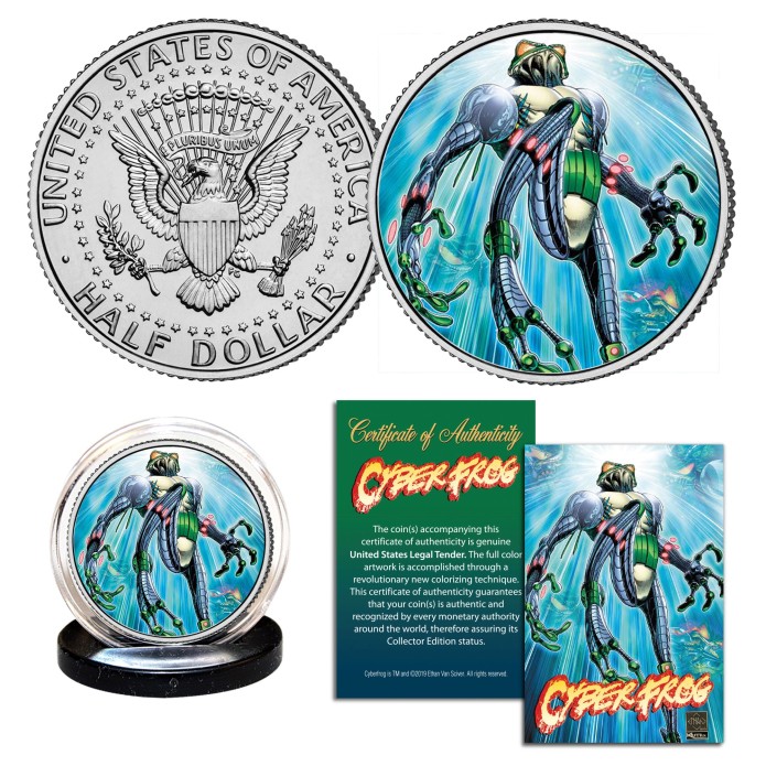 CYBERFROG RIBBITCOIN COLLECTIBLE COINS! | Indiegogo