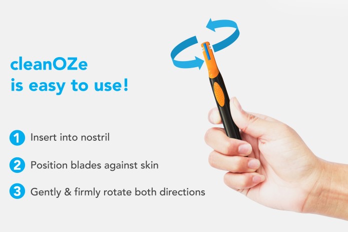 World's 1st Unisex Nasal Safety Razor - cleanOZe. | Indiegogo