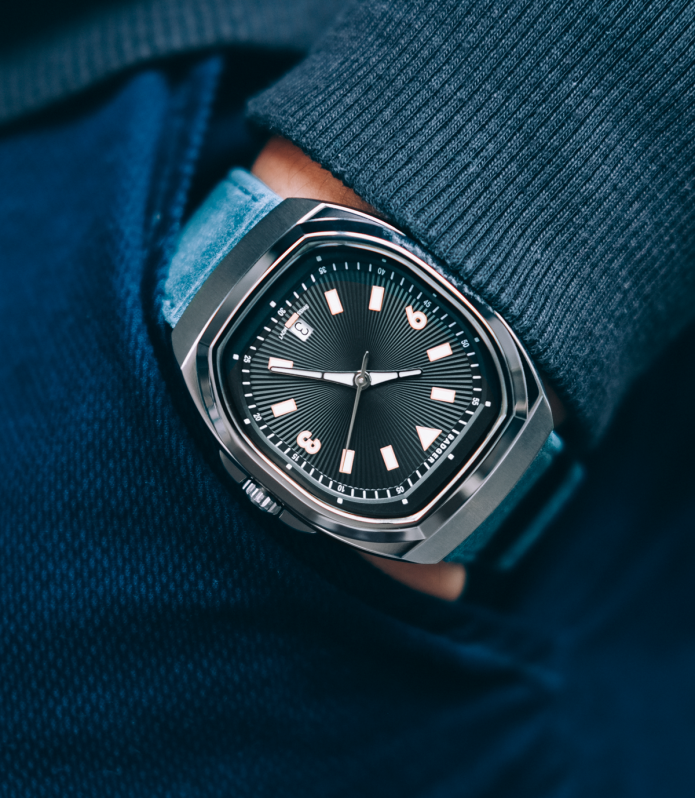 The Islander Automatic - Tonneau mechanical watch | Indiegogo