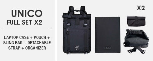 UNICO I Modular Waterproof Digital Bags | Indiegogo