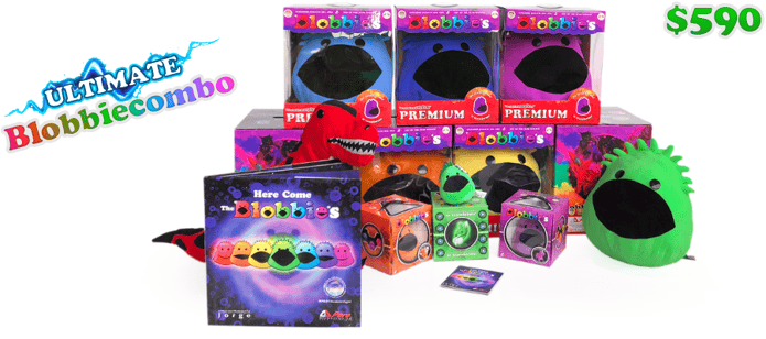 Blobbies: Mobile Game and Transforming Plush Toys | Indiegogo