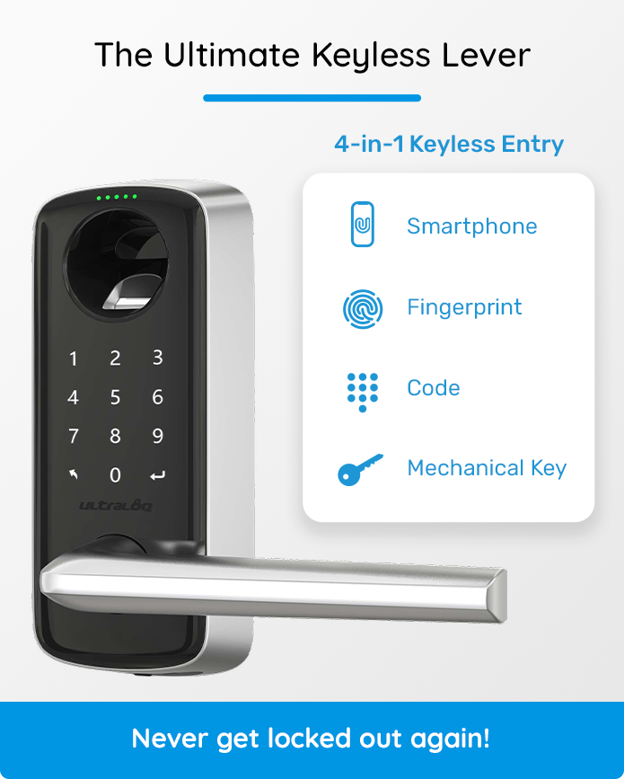 Ultraloq Lever: Ultimate 4 in 1 Smart Door Handle | Indiegogo