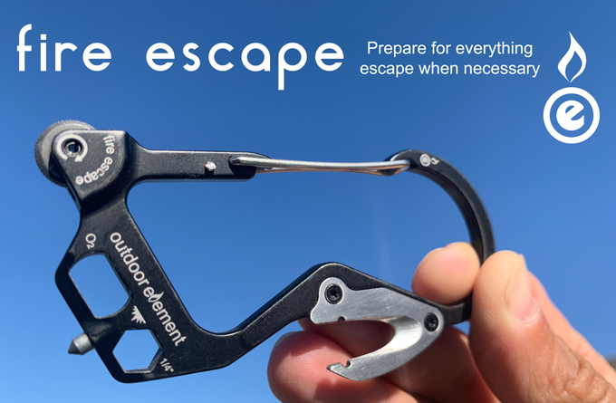 Fire Escape Multitool Carabiner | Indiegogo