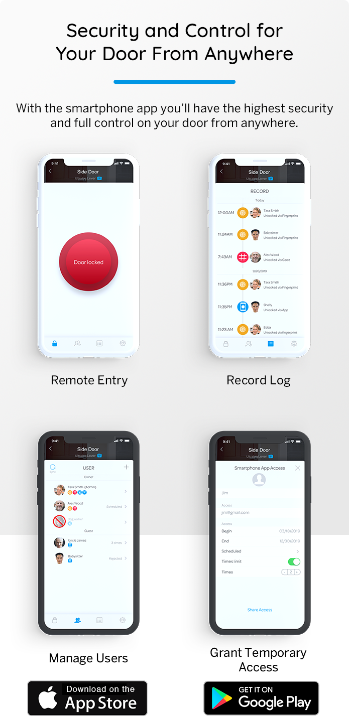 Ultraloq Lever: Ultimate 4 in 1 Smart Door Handle | Indiegogo