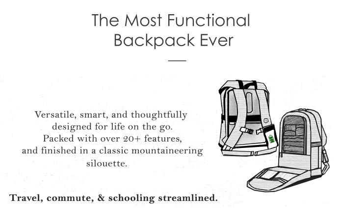 Smart-Pack: Life on the go, streamlined. | Indiegogo