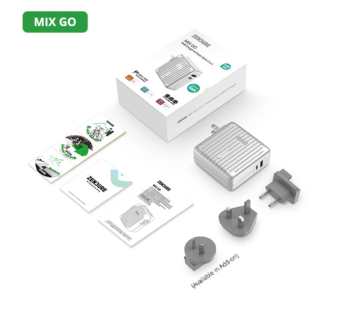 MIX GO: Most Powerful Power Bank & Charger 2-in-1 | Indiegogo