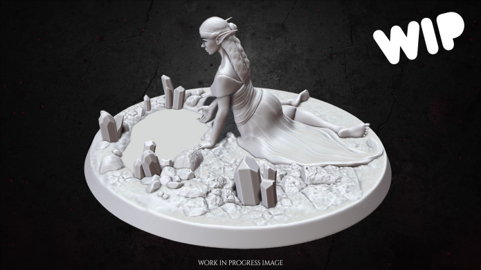 Beautiful Night - Gothic Pinup Set - STL Files | Indiegogo