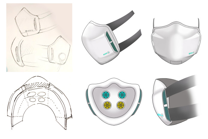 Electronic Reusable Air Purifying Face Mask | Indiegogo