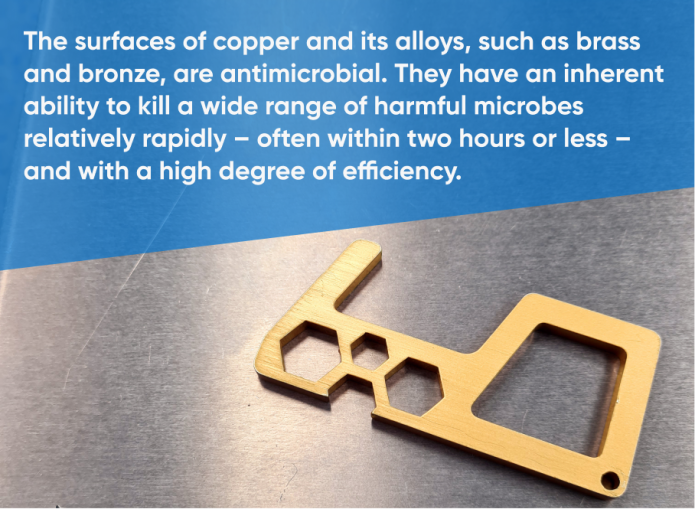 SafeKey - Brass Door Opener Multitool | Indiegogo