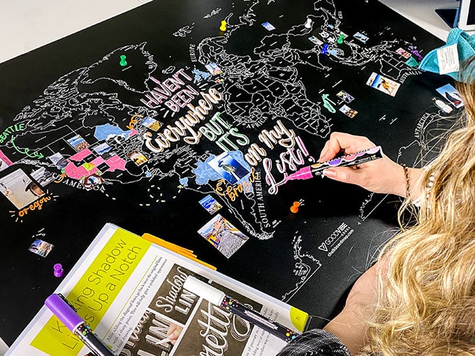 Chalkboard Maps: A new way to map your life. | Indiegogo
