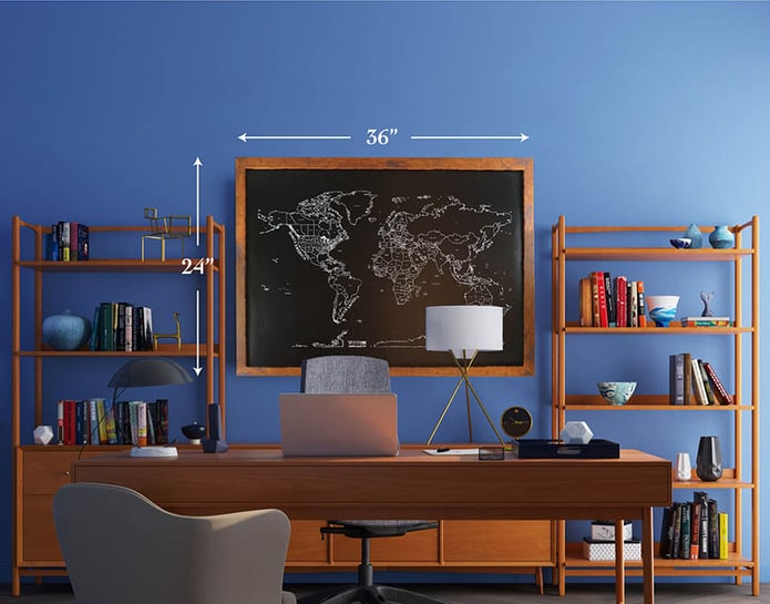 Chalkboard Maps: A new way to map your life. | Indiegogo