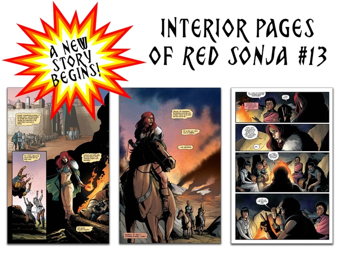 Frank Cho's Red Sonja Limited Edition Cover | Indiegogo