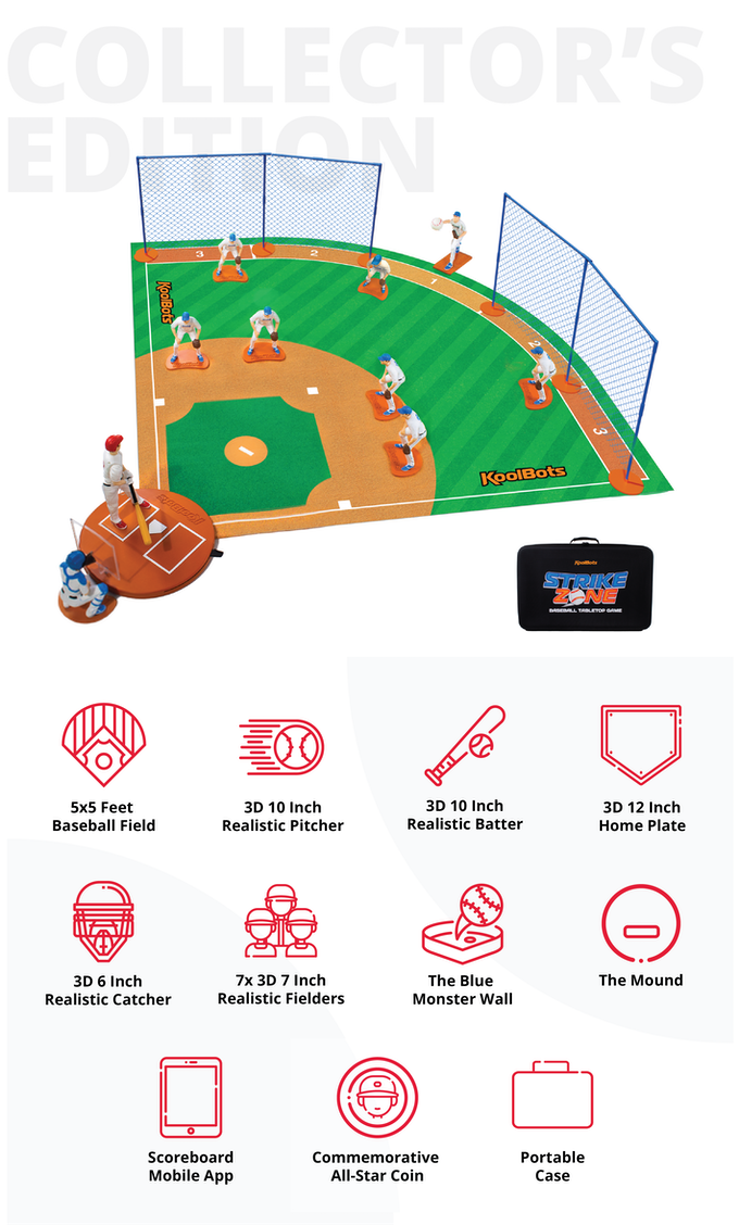 StrikeZone: Tabletop Baseball Game | Indiegogo