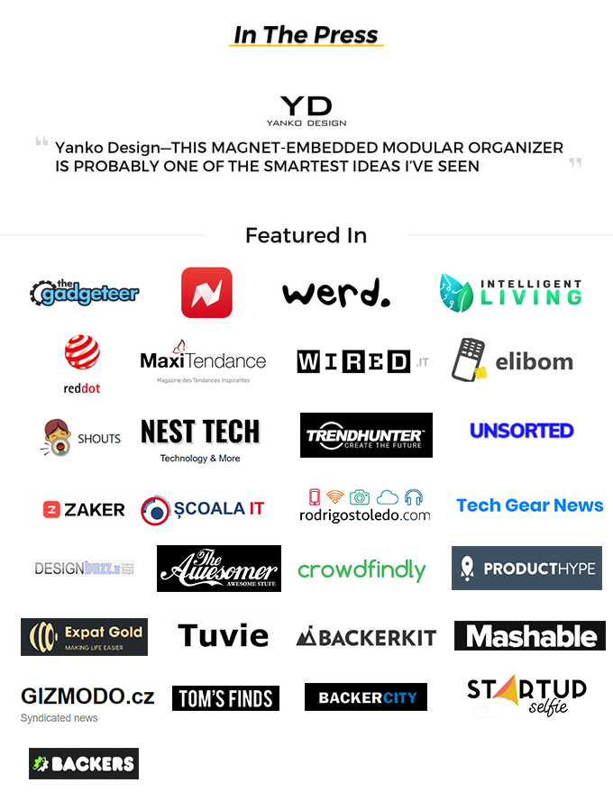 MagEasy: A Modular Magnetic Organizing Kit | Indiegogo