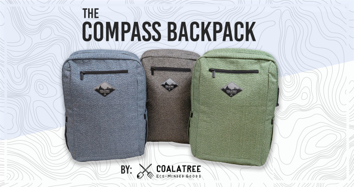 The Compass Backpack: Made with Recycled Plastic | Indiegogo