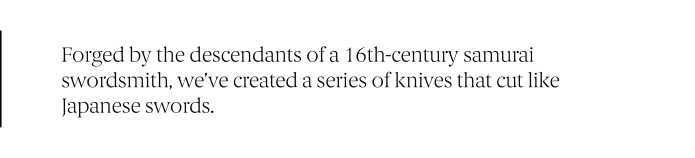 The Hinoki Essential Knives | Indiegogo