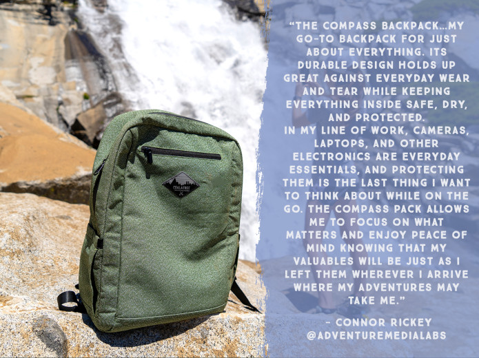 The Compass Backpack: Made with Recycled Plastic | Indiegogo