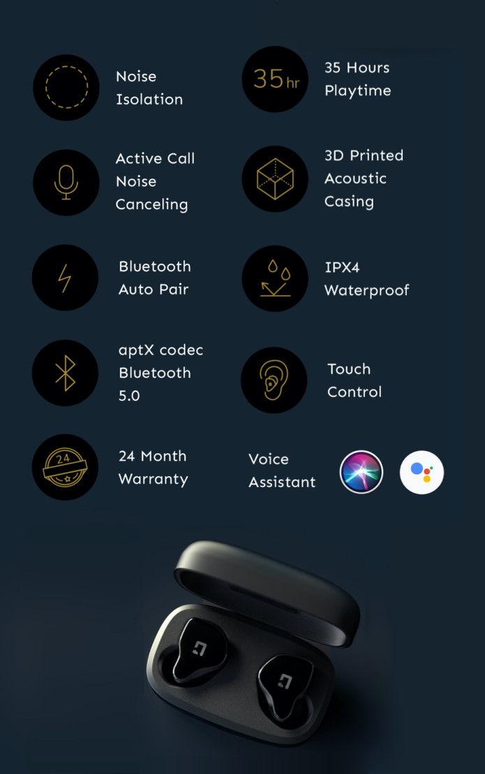 Lytte HarmoniQ: Scientifically Stunning Earbuds | Indiegogo