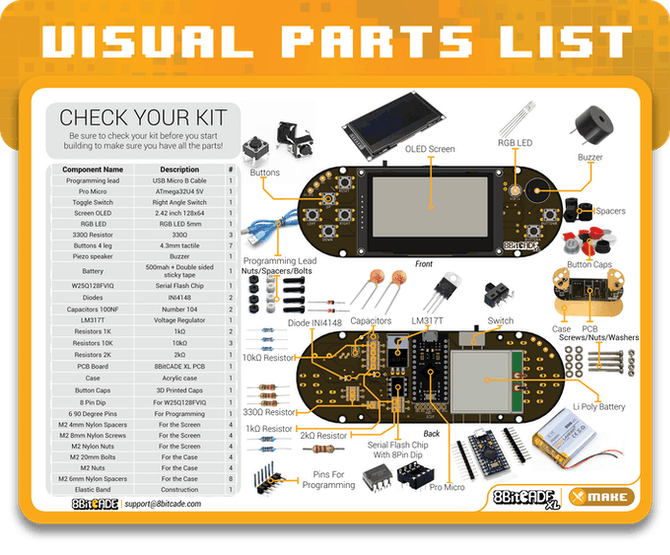 8BitCADE XL - A DIY educational gaming kit. | Indiegogo