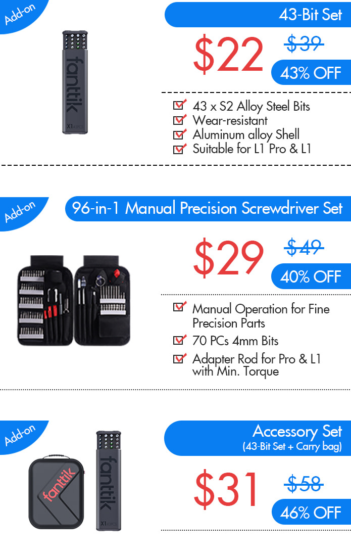 fanttik Electric Screwdriver-Power Meets Precision | Indiegogo