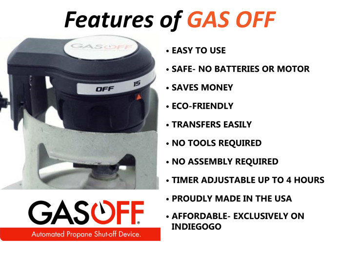 Gas Off: Automated Propane Tank Shut Off Timer | Indiegogo