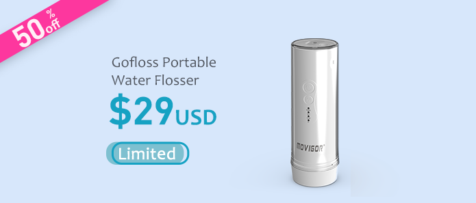 Gofloss: The World's First Dual-Use Water Flosser | Indiegogo