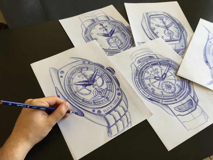 Fighter jet inspired mechanical watch | Indiegogo