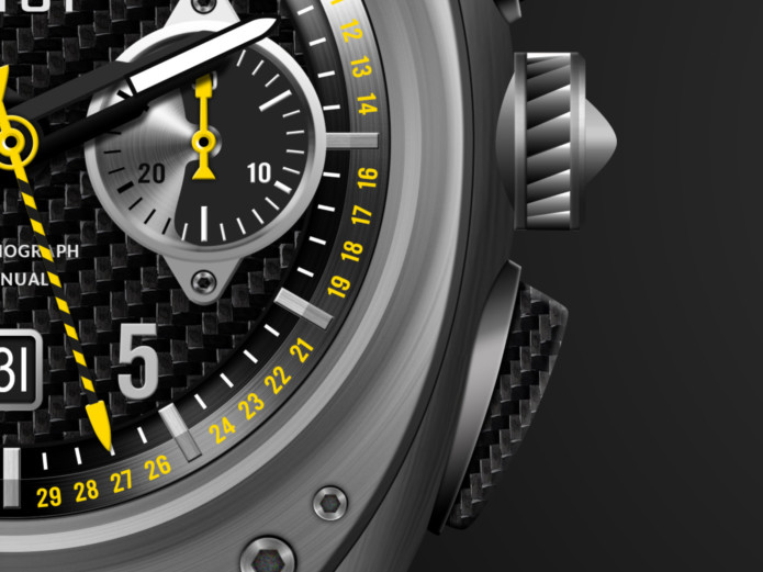 Fighter jet inspired mechanical watch | Indiegogo