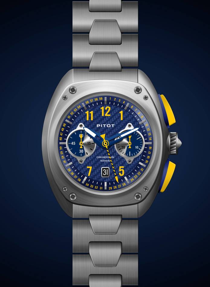 Fighter jet inspired mechanical watch | Indiegogo