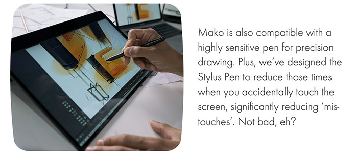 Mako - The Stylish 4K Touch-Screen Monitor | Indiegogo