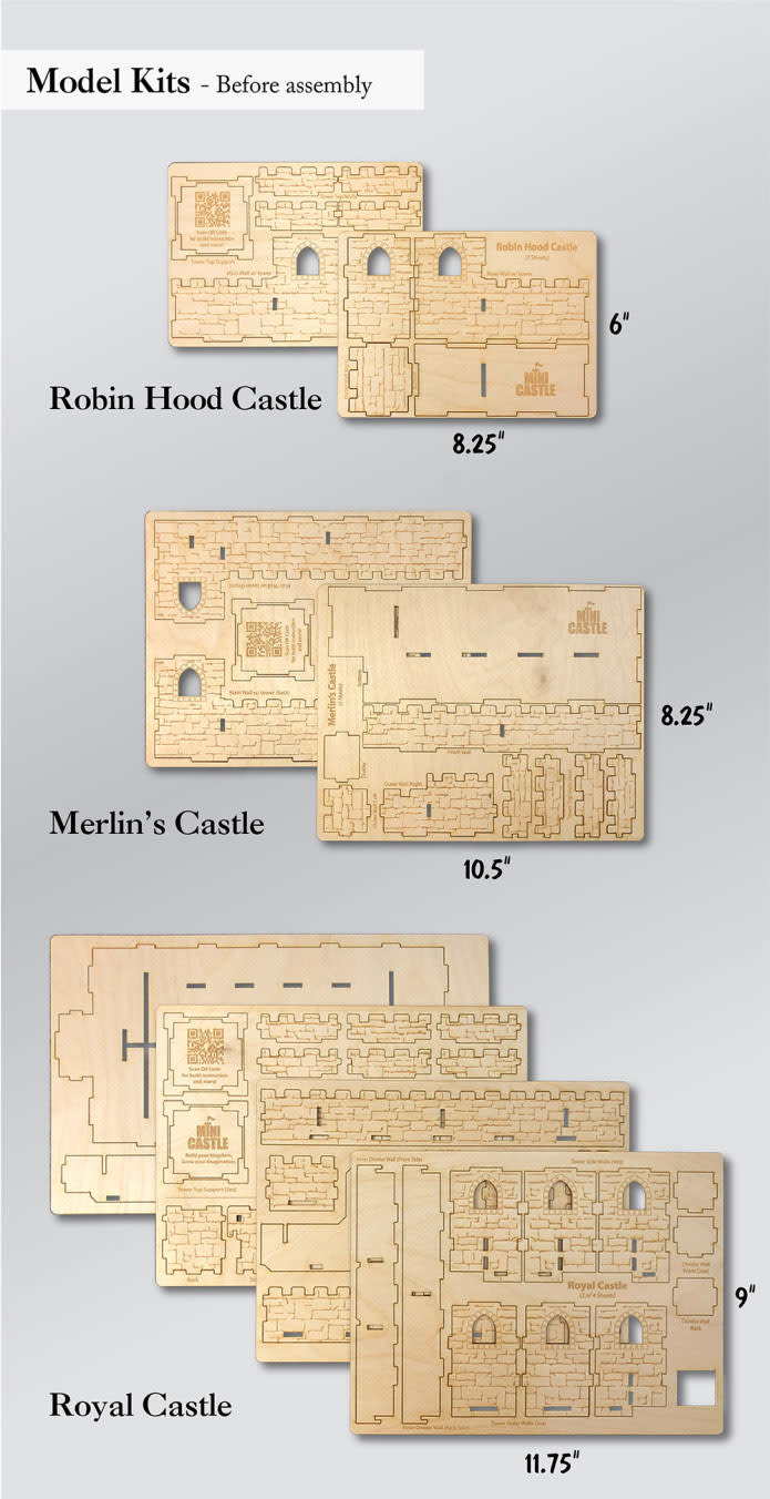 Mini Castle: Buildable Miniature Castles | Indiegogo
