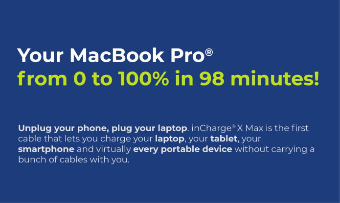 inCharge X - The 100W Swiss Army Knife of Cables | Indiegogo