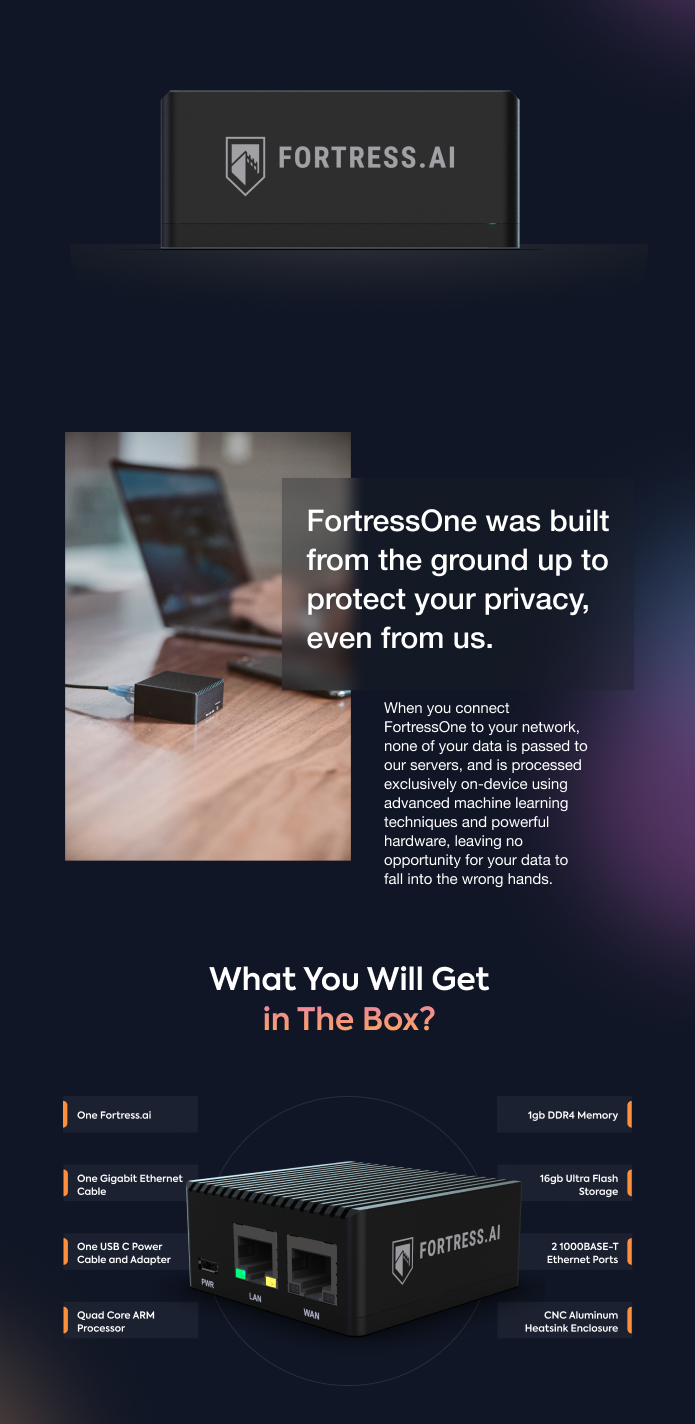FortressOne - The Next Generation Network Brain | Indiegogo