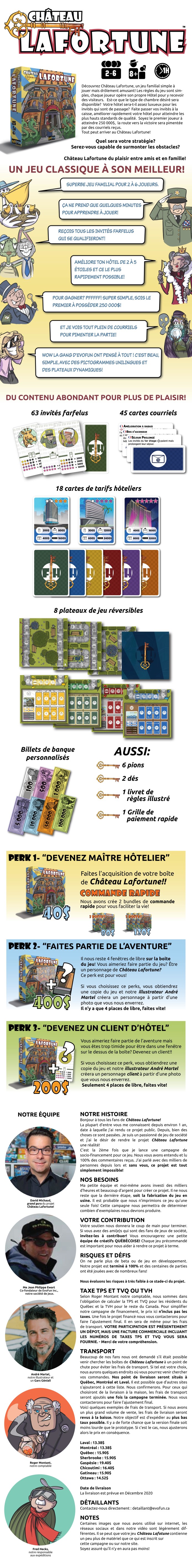 Le Château Lafortune | Indiegogo