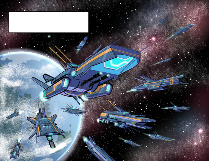 Gunship Thunderpunch Book 2 & Synthwave Album | Indiegogo