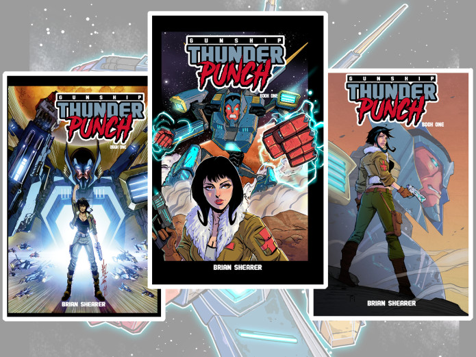 Gunship Thunderpunch Book 2 & Synthwave Album | Indiegogo