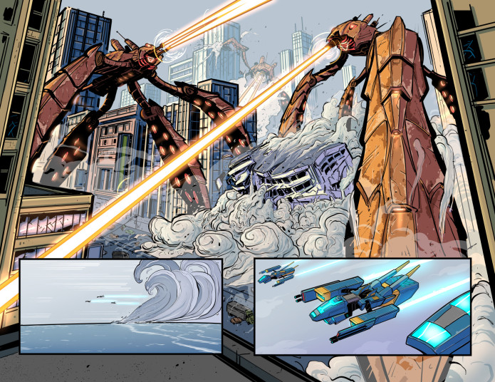 Gunship Thunderpunch Book 2 & Synthwave Album | Indiegogo