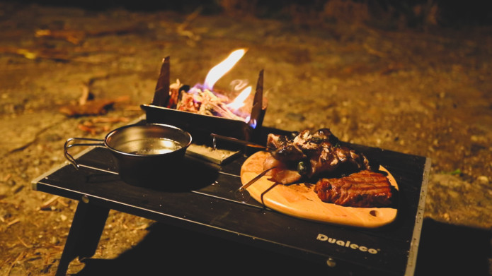 Ultra-thin and compact fire pit ALPHA BONFIRE | Indiegogo