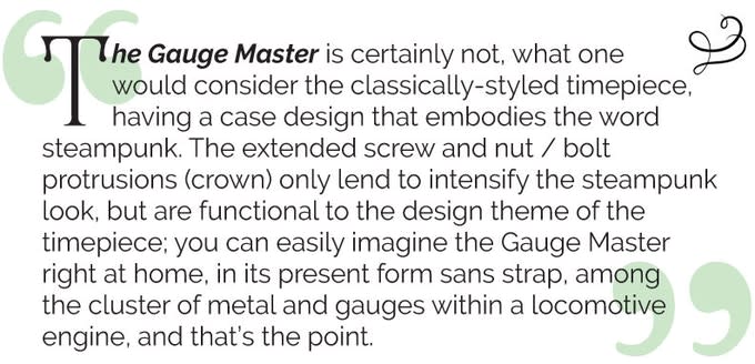 The Gauge Master: 1800s Train DNA Watches | Indiegogo