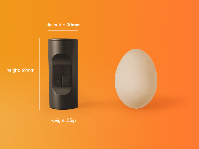 Cleep Pro - The Smallest 4K Wearable Camera | Indiegogo