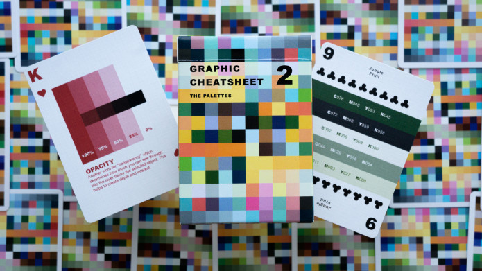 Graphic Cheatsheet 2 - The Palettes Playing Cards | Indiegogo