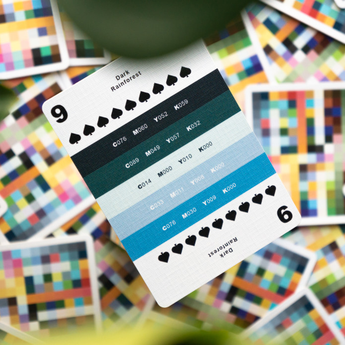 Graphic Cheatsheet 2 - The Palettes Playing Cards | Indiegogo