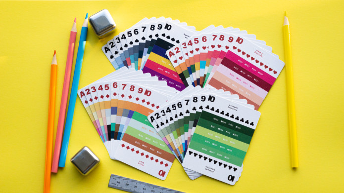 Graphic Cheatsheet 2 - The Palettes Playing Cards | Indiegogo