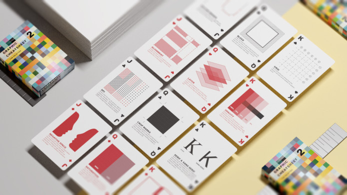 Graphic Cheatsheet 2 - The Palettes Playing Cards | Indiegogo