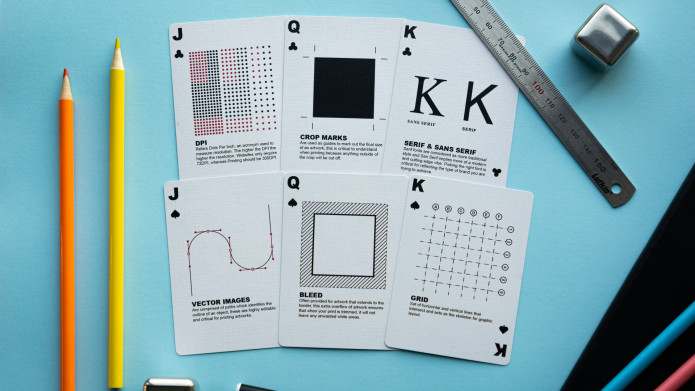 Graphic Cheatsheet 2 - The Palettes Playing Cards | Indiegogo