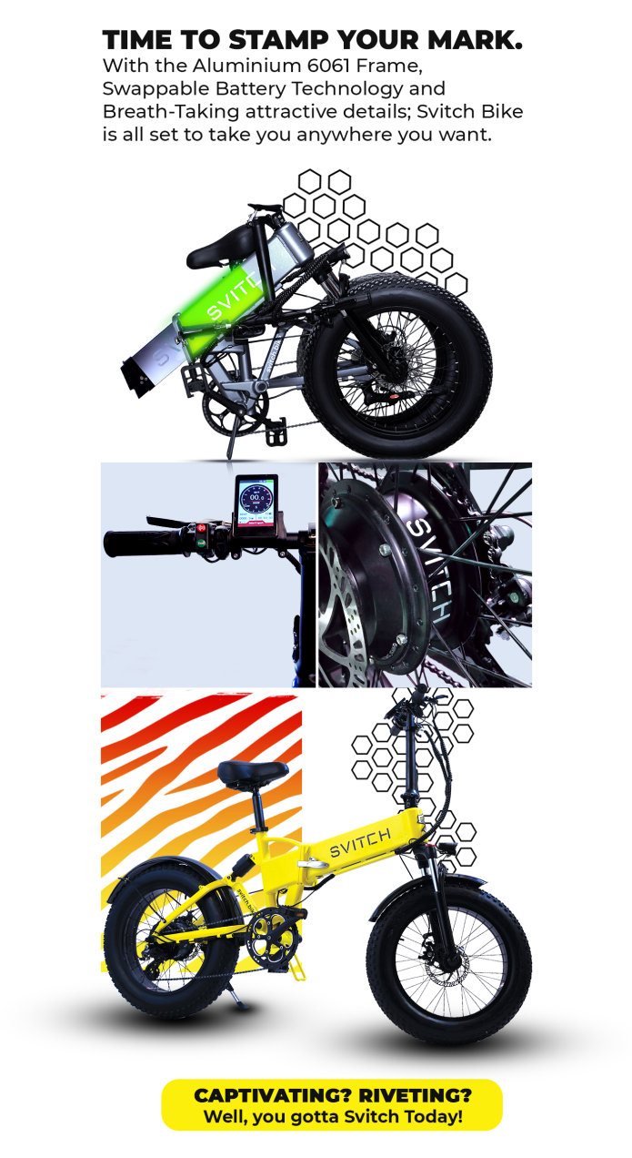 SVITCH BIKE : Breath-taking Foldable Electric Bike | Indiegogo