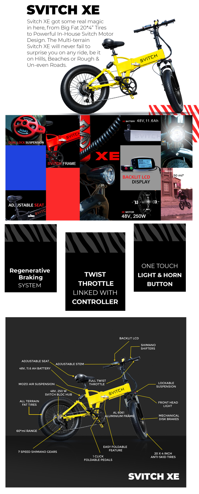 SVITCH BIKE : Breath-taking Foldable Electric Bike | Indiegogo