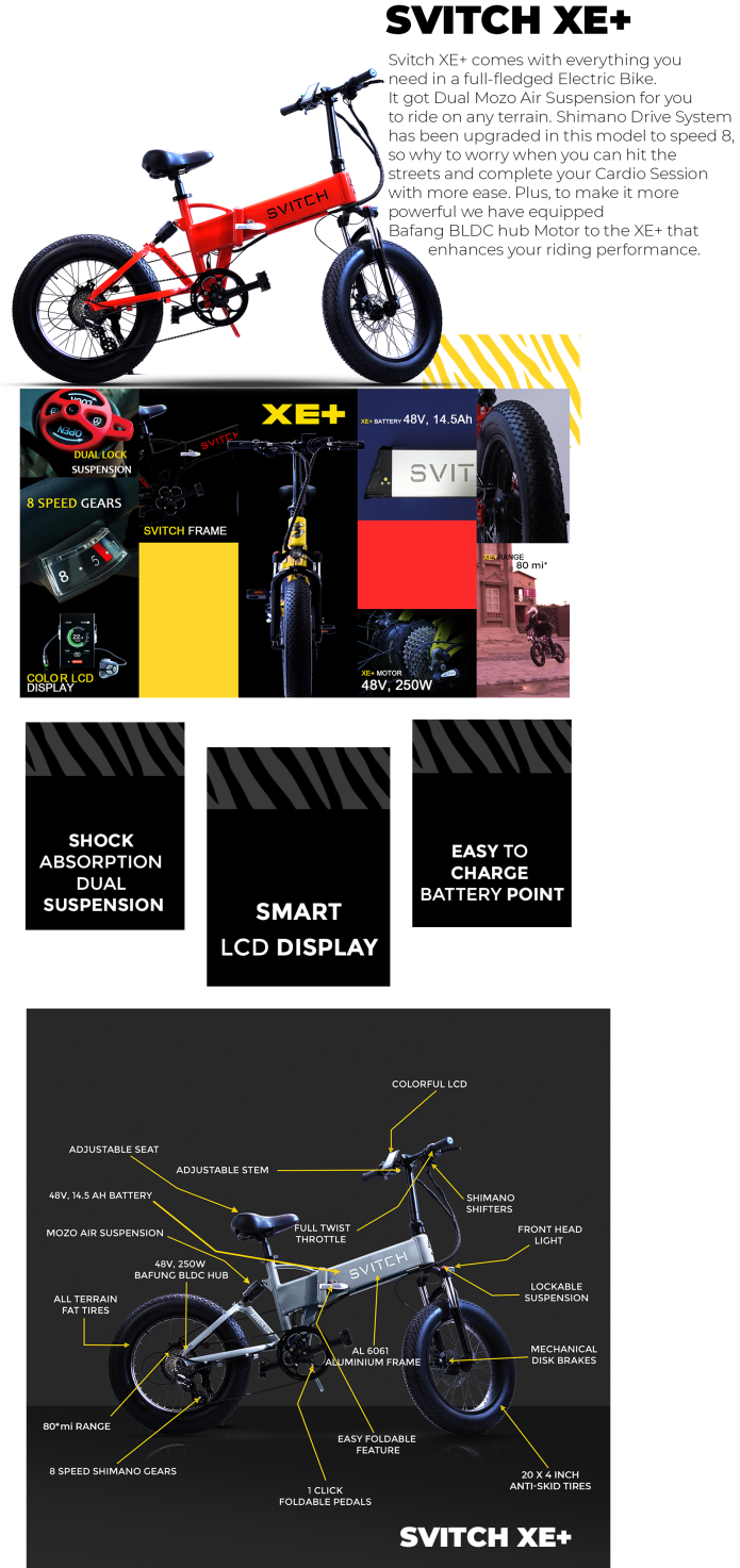 SVITCH BIKE : Breath-taking Foldable Electric Bike | Indiegogo