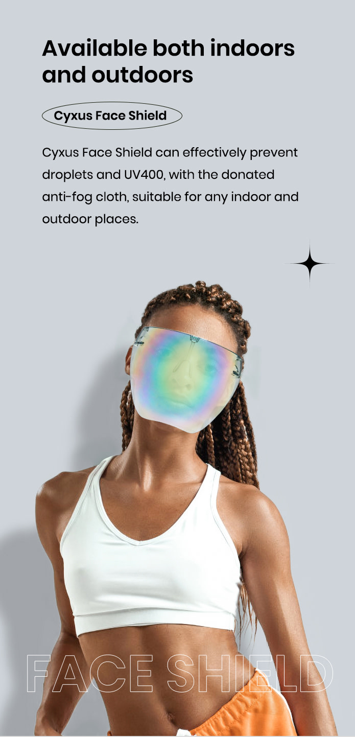 Full-face Protector Face Shield for Sunglasses | Indiegogo